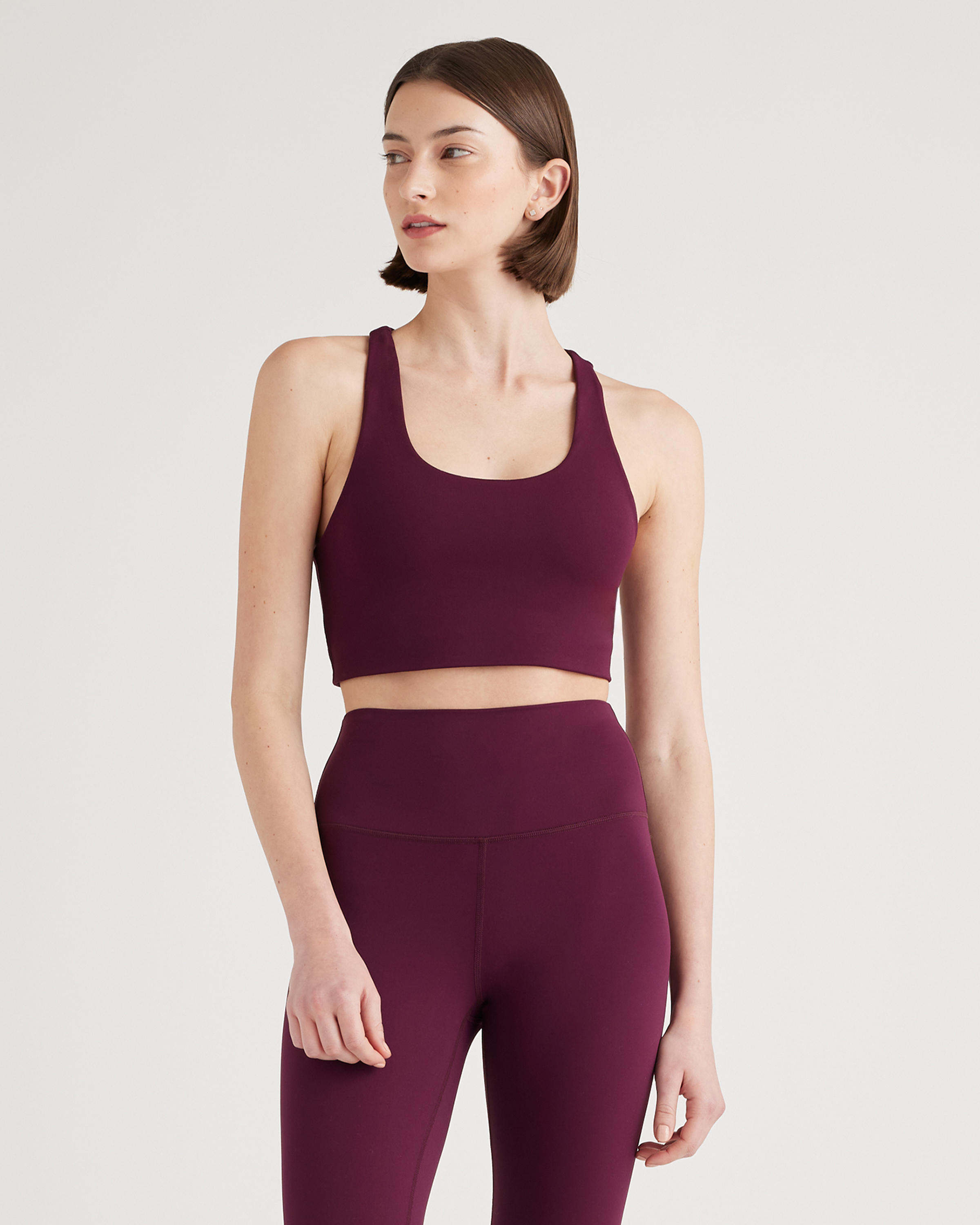 Ultra-Form Scoop Neck Longline Bra