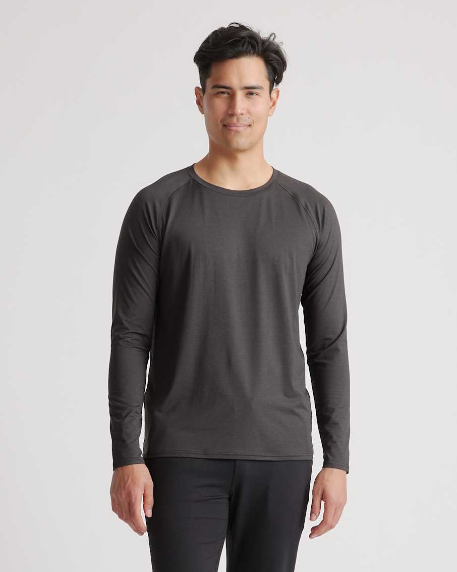 Merino Wool Base Layer Mens Long Sleeve
