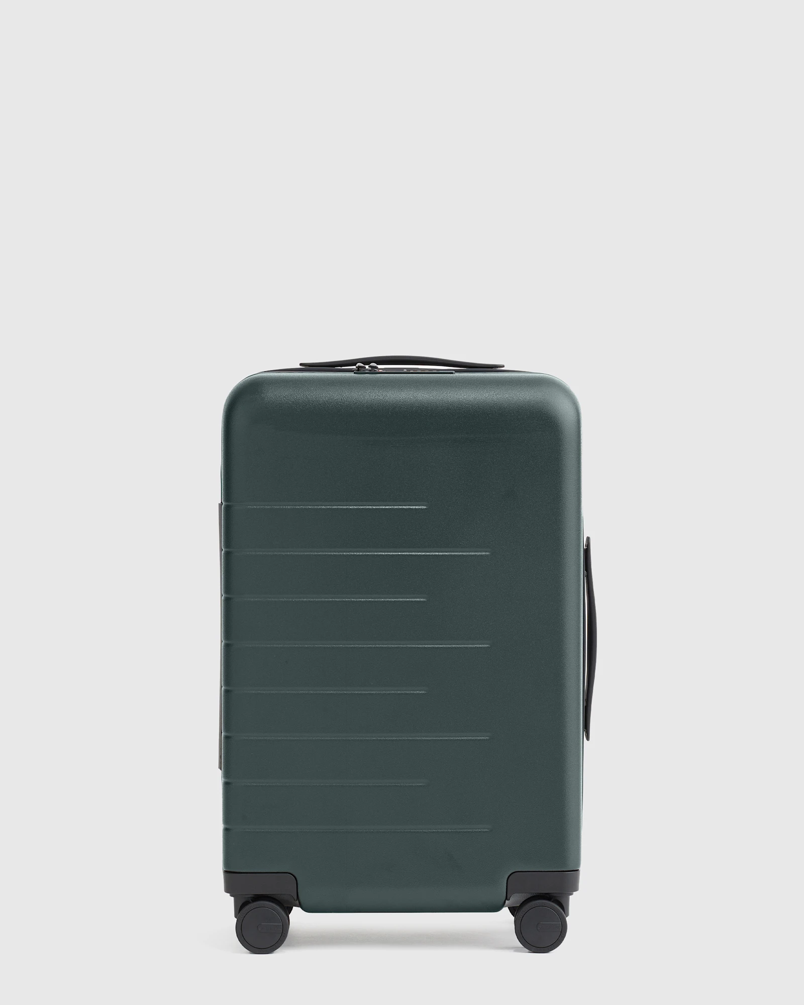 Expandable Small Carry-On Suitcase in Tan