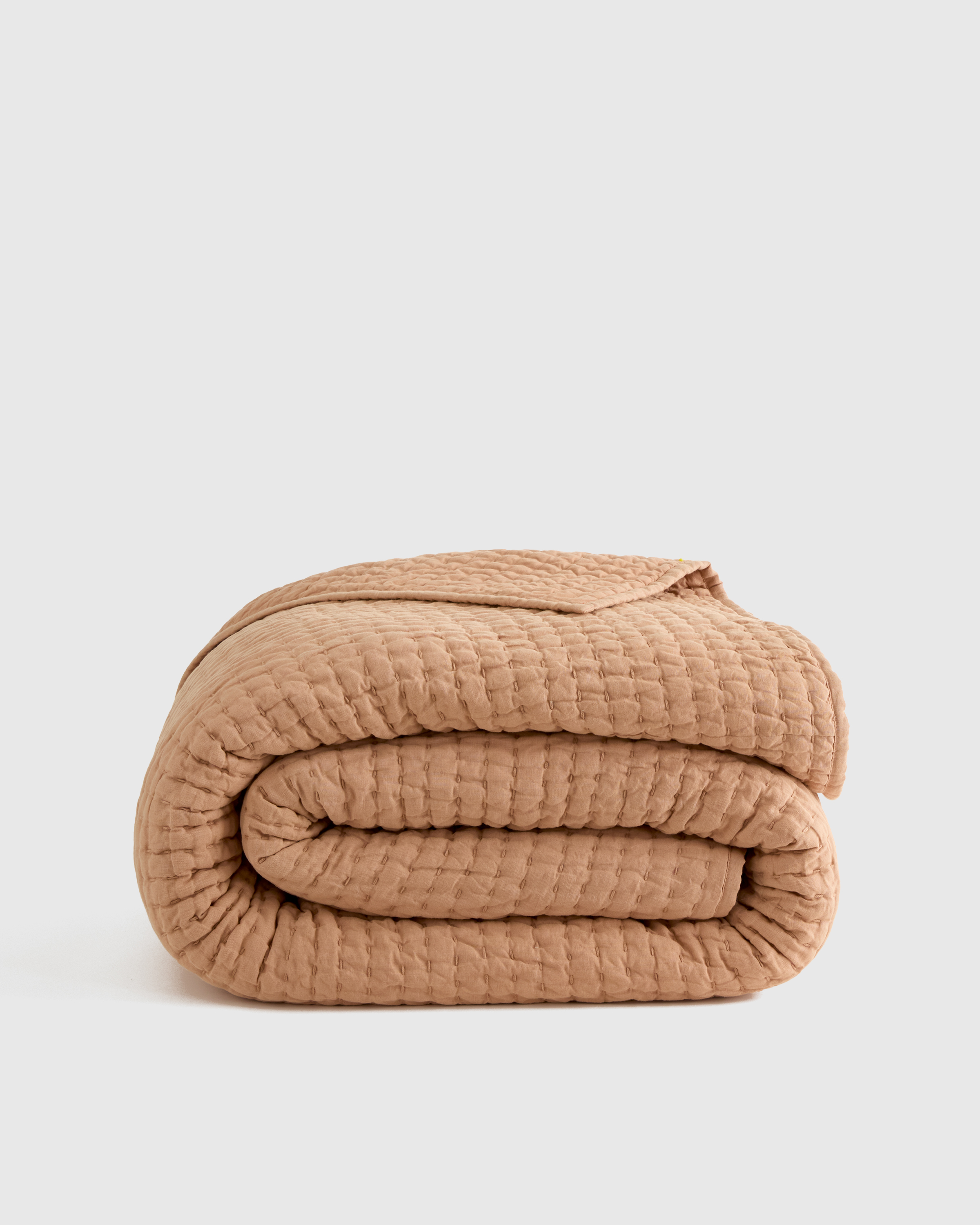 European Linen Cotton Stitch Quilt