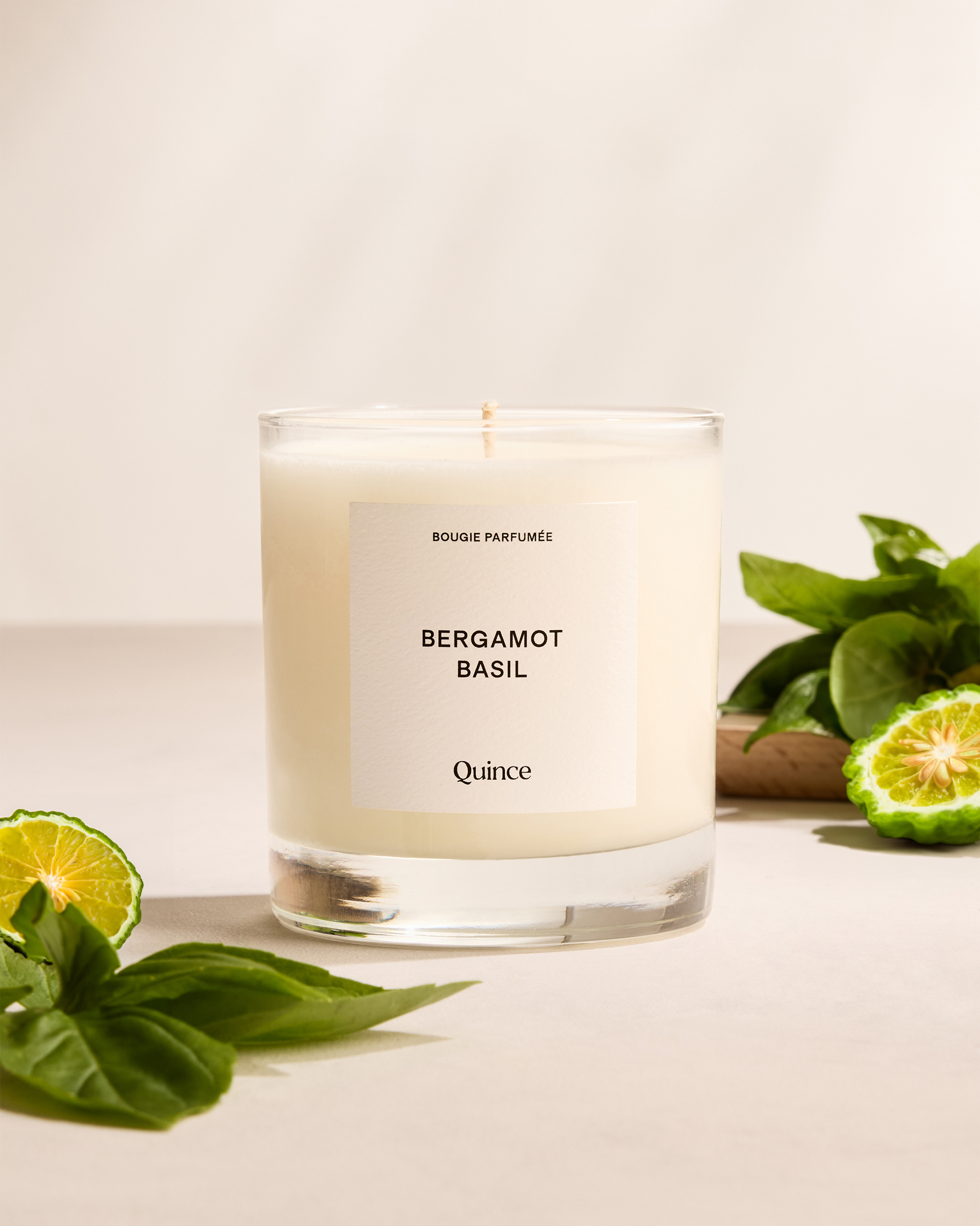 Bergamot Basil Scented Candle
