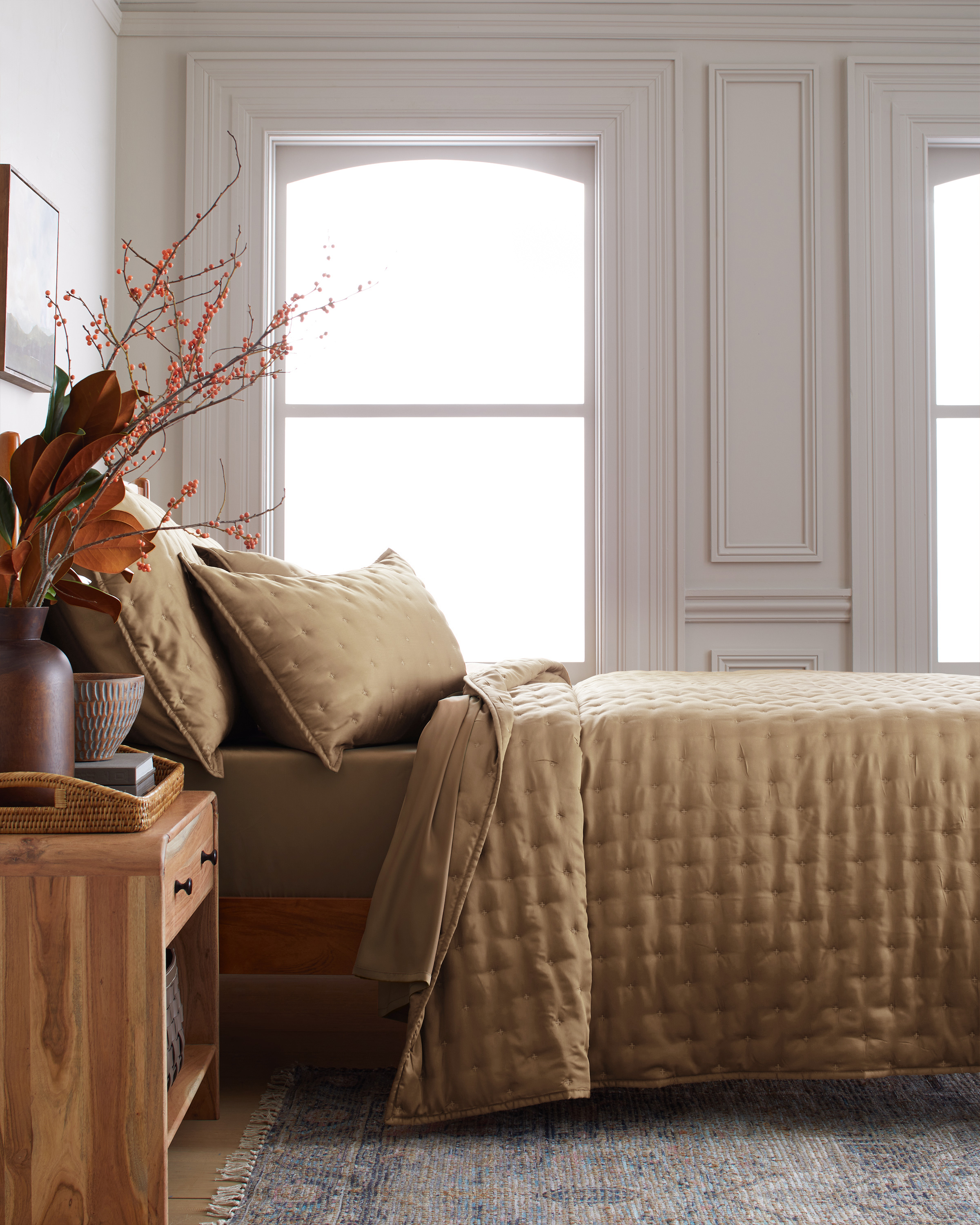 Organic Quilts & Coverlets