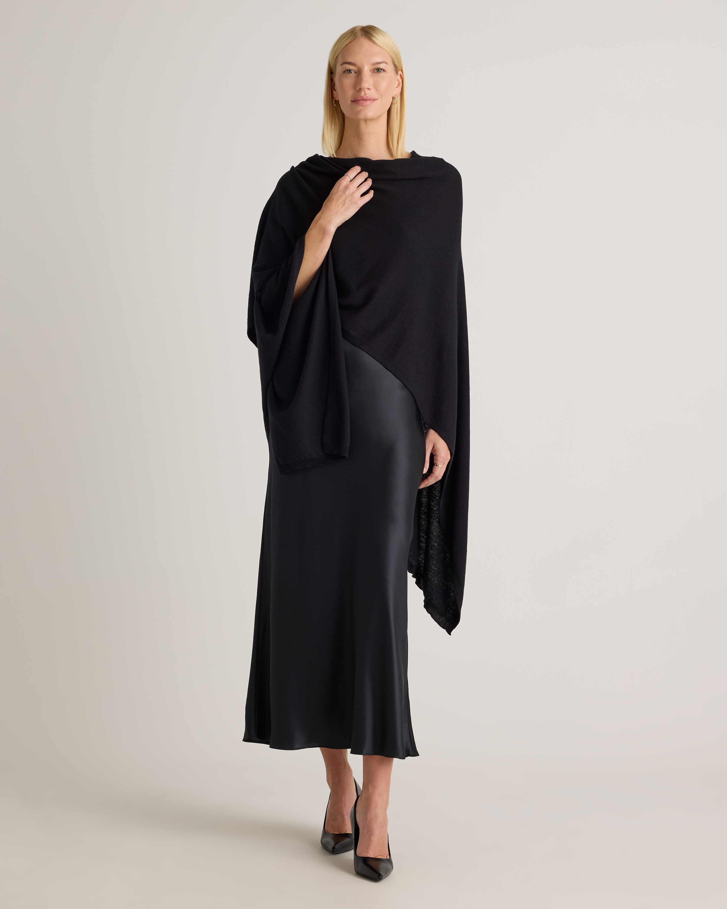 Cotton Cashmere Ruana