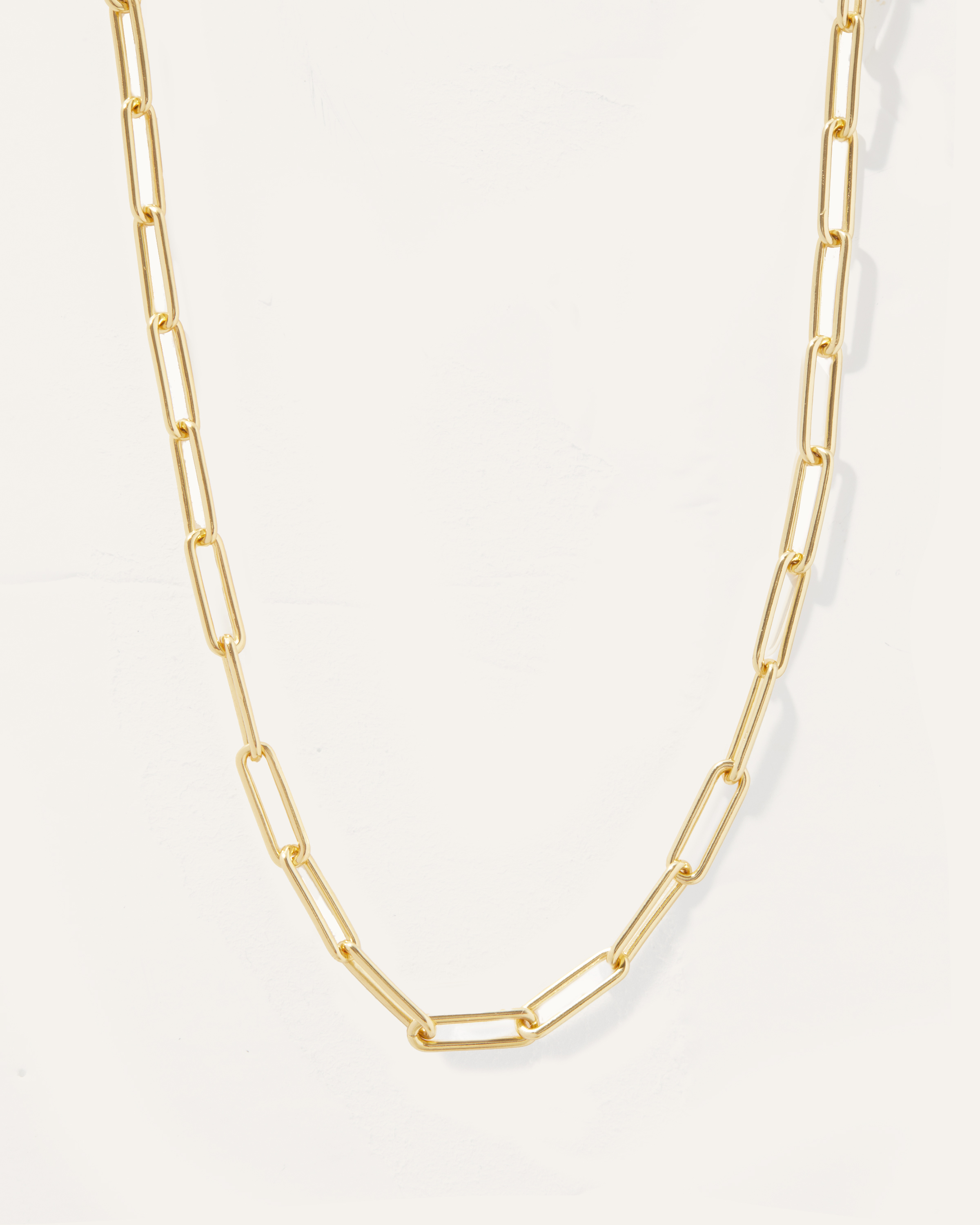 Bold Paperclip Chain Necklace