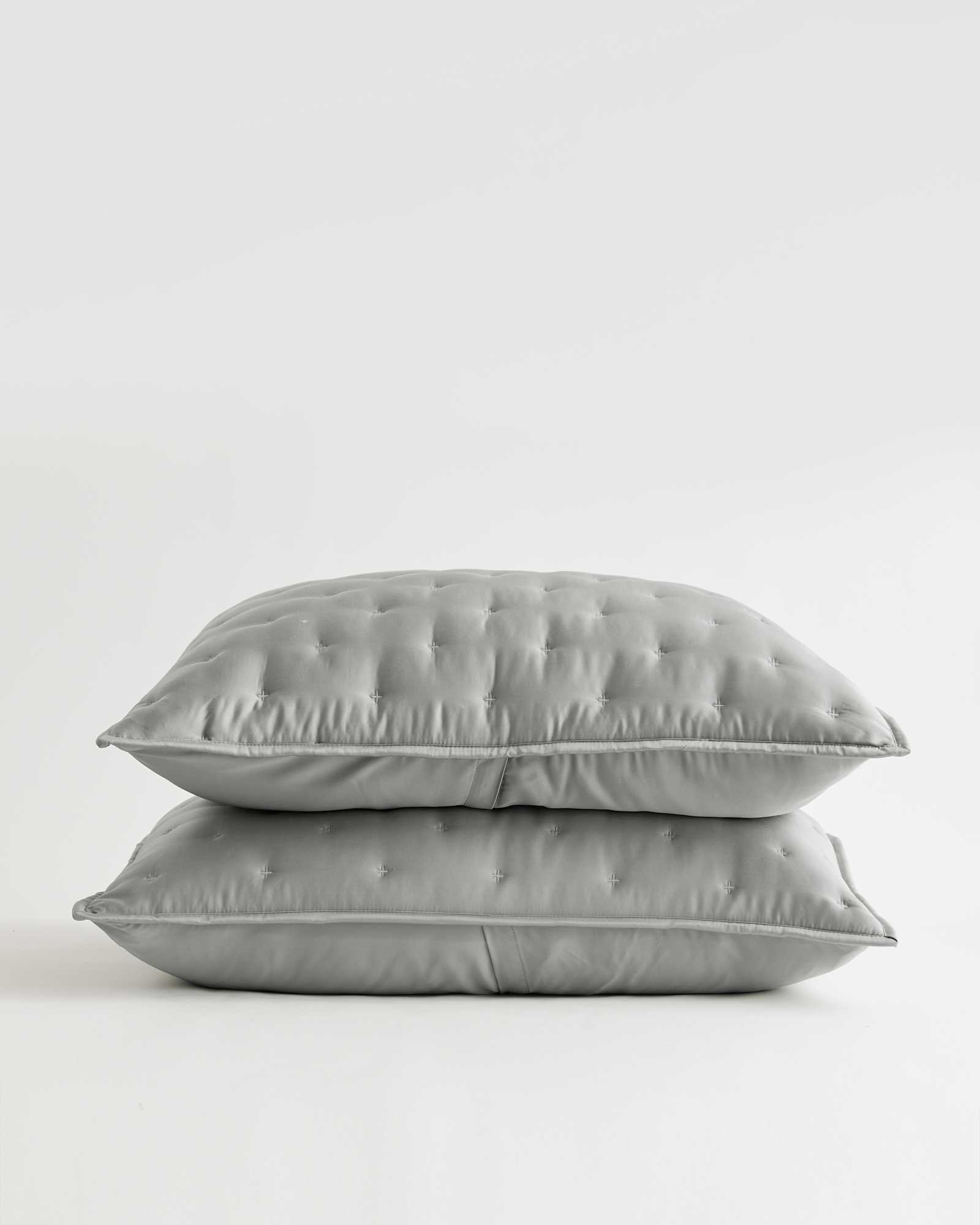 Organic Bamboo Viscose Quilted Sham Set