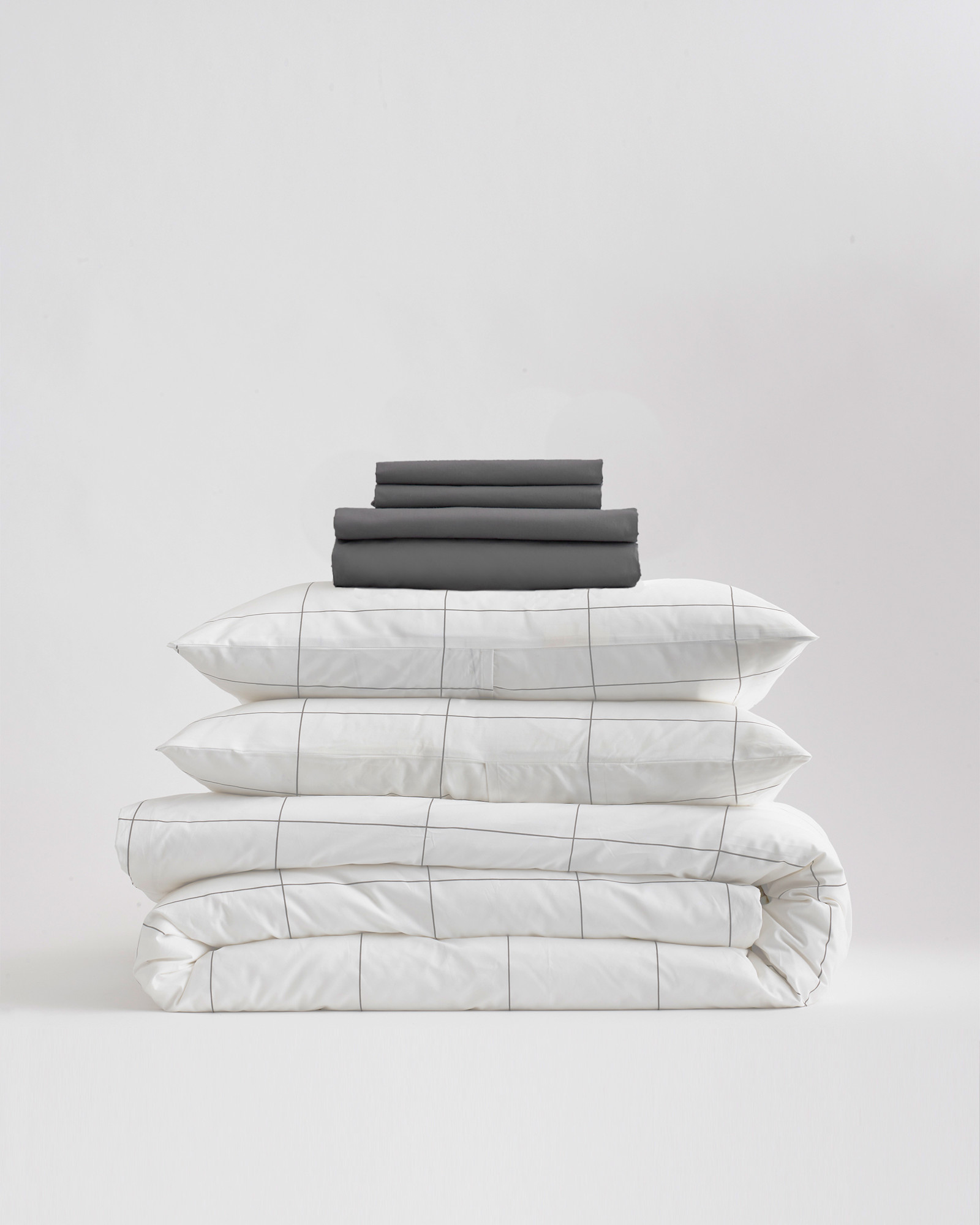 Classic Organic Percale Deluxe Bedding Bundle
