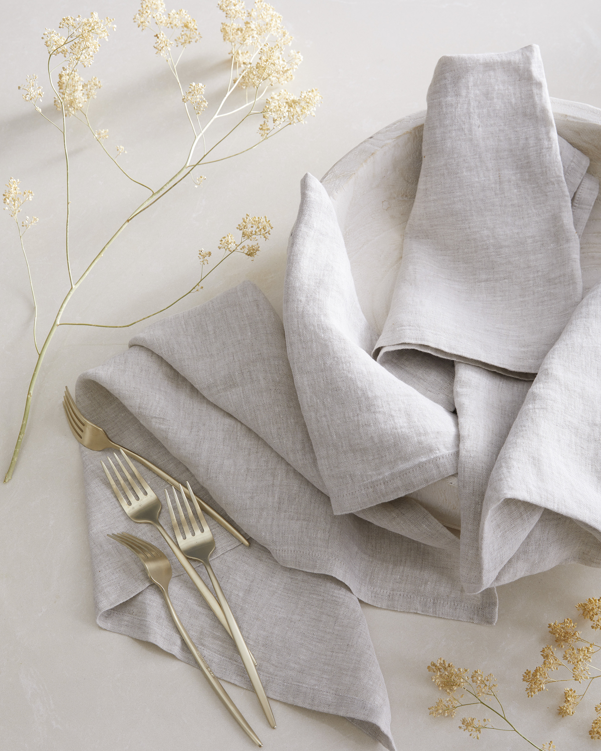 European Linen Chambray Napkin (Set of 8)