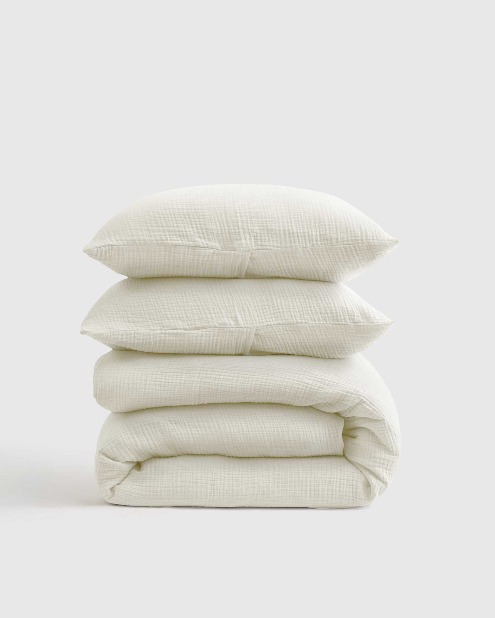 Organic Airy Gauze Duvet Cover Set | Quince