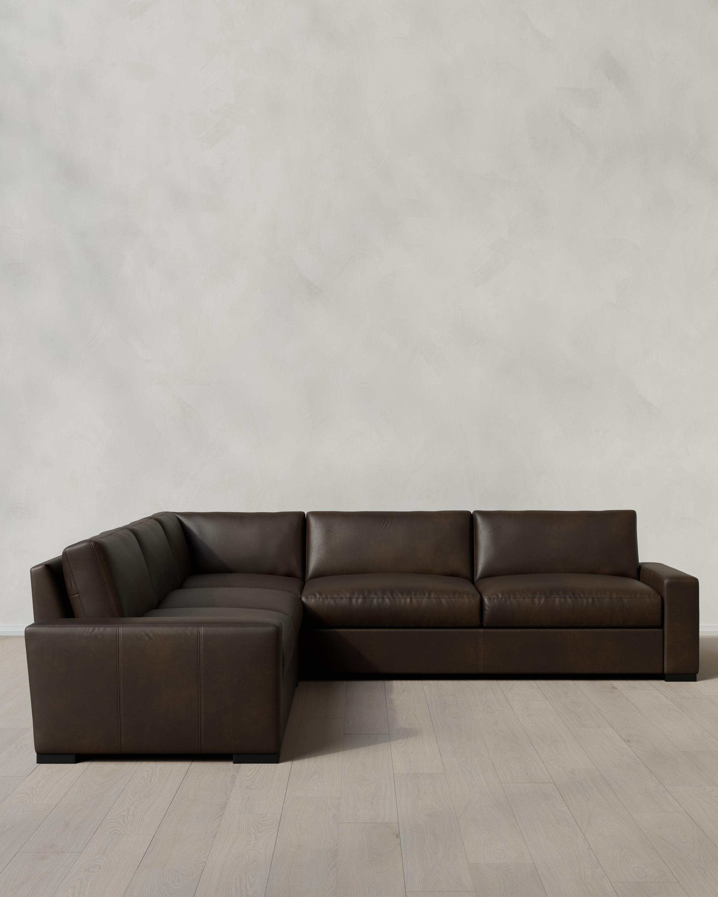 Bruno Leather L-Sectional