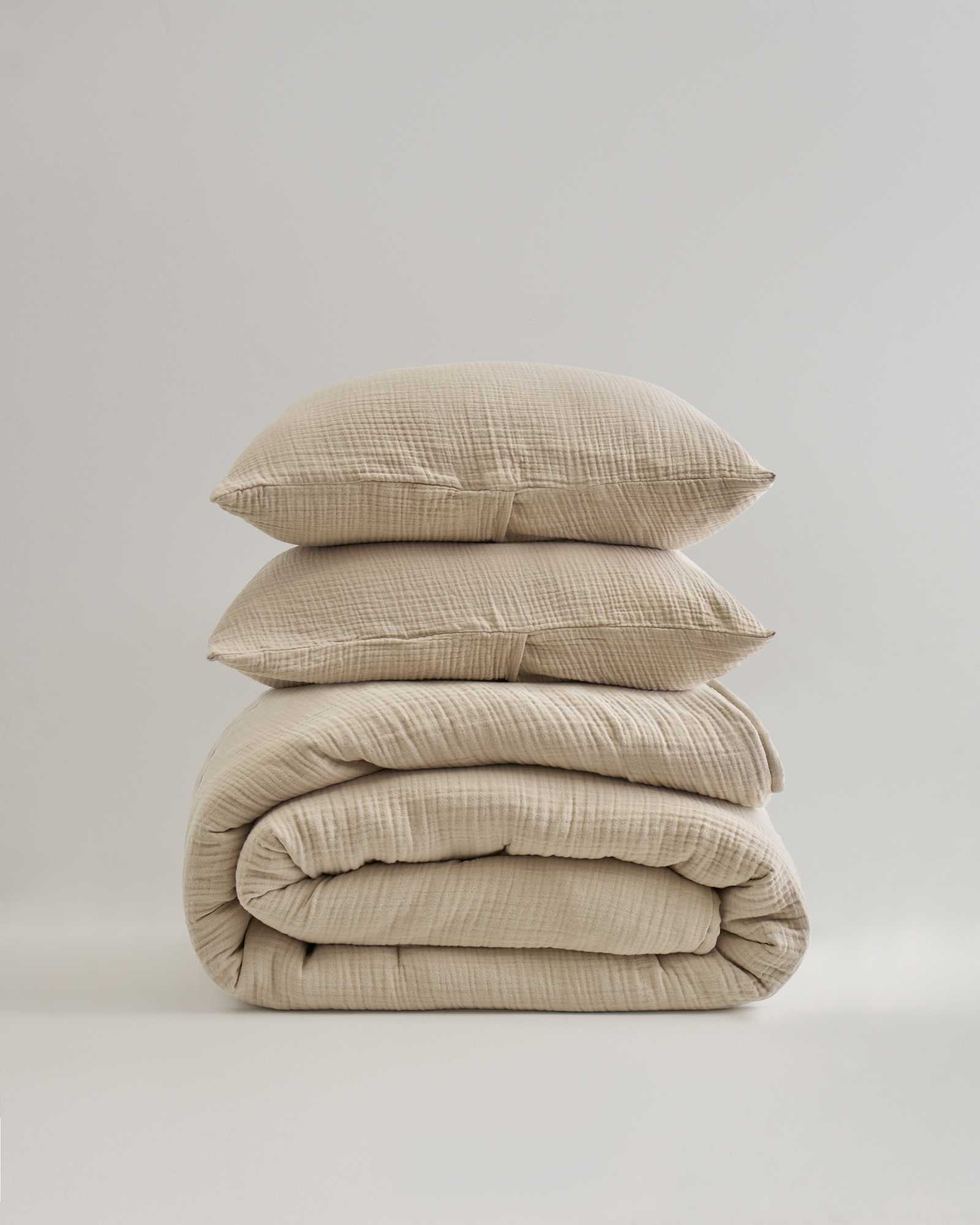 Organic Airy Gauze Quilt Set | Quince