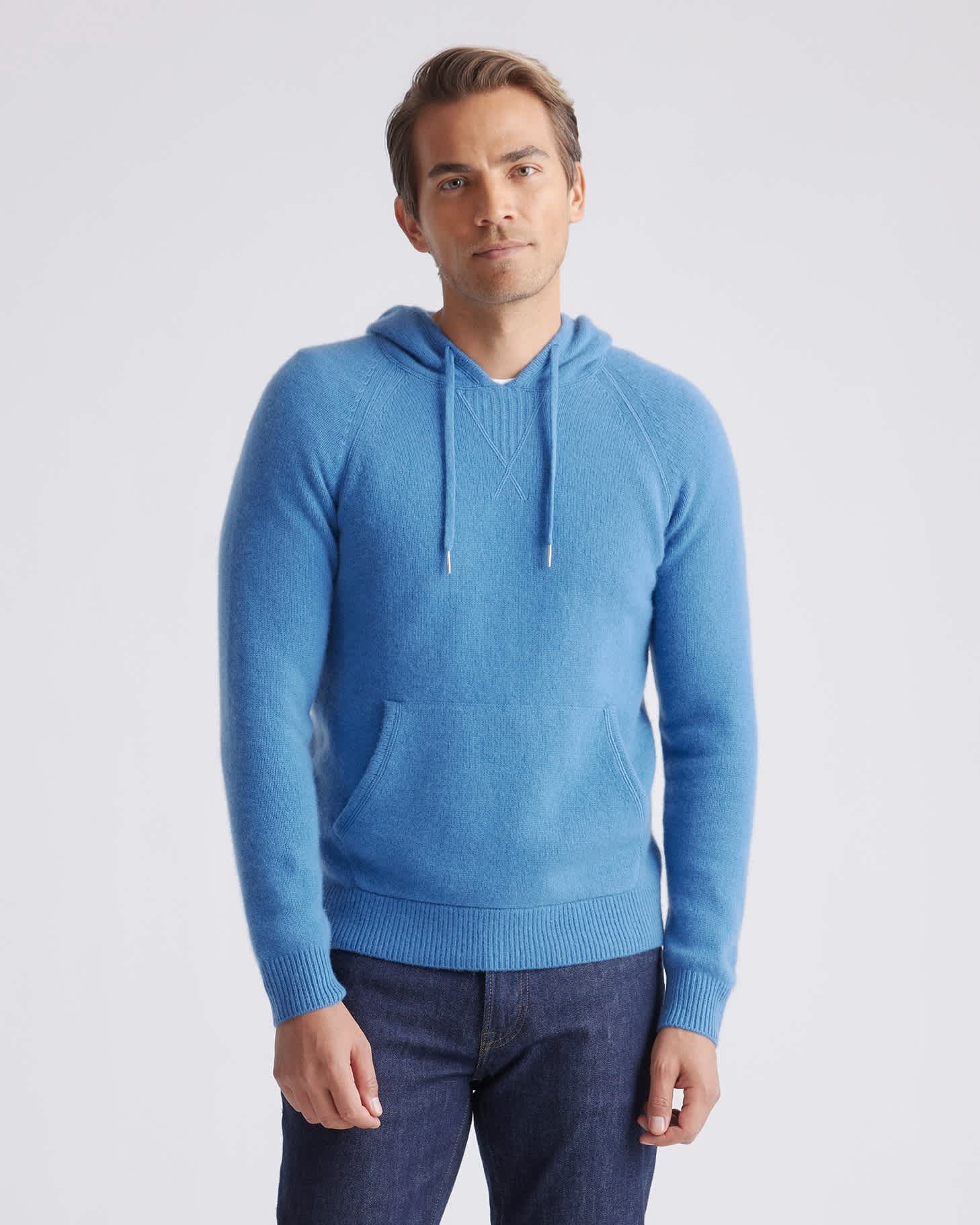 Mongolian Cashmere Pullover Hoodie