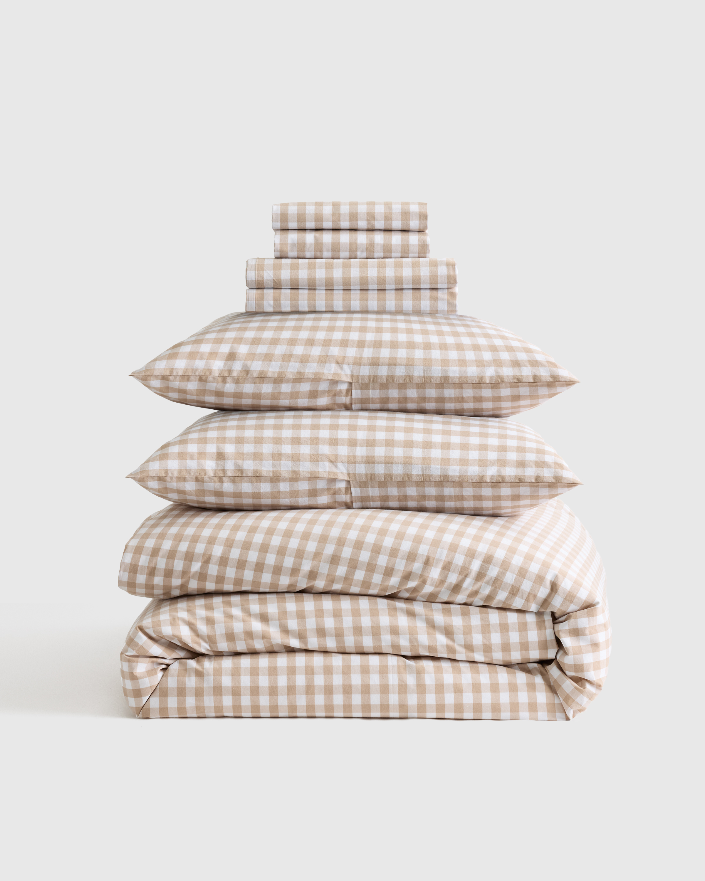 Classic Organic Percale Deluxe Bedding Bundle