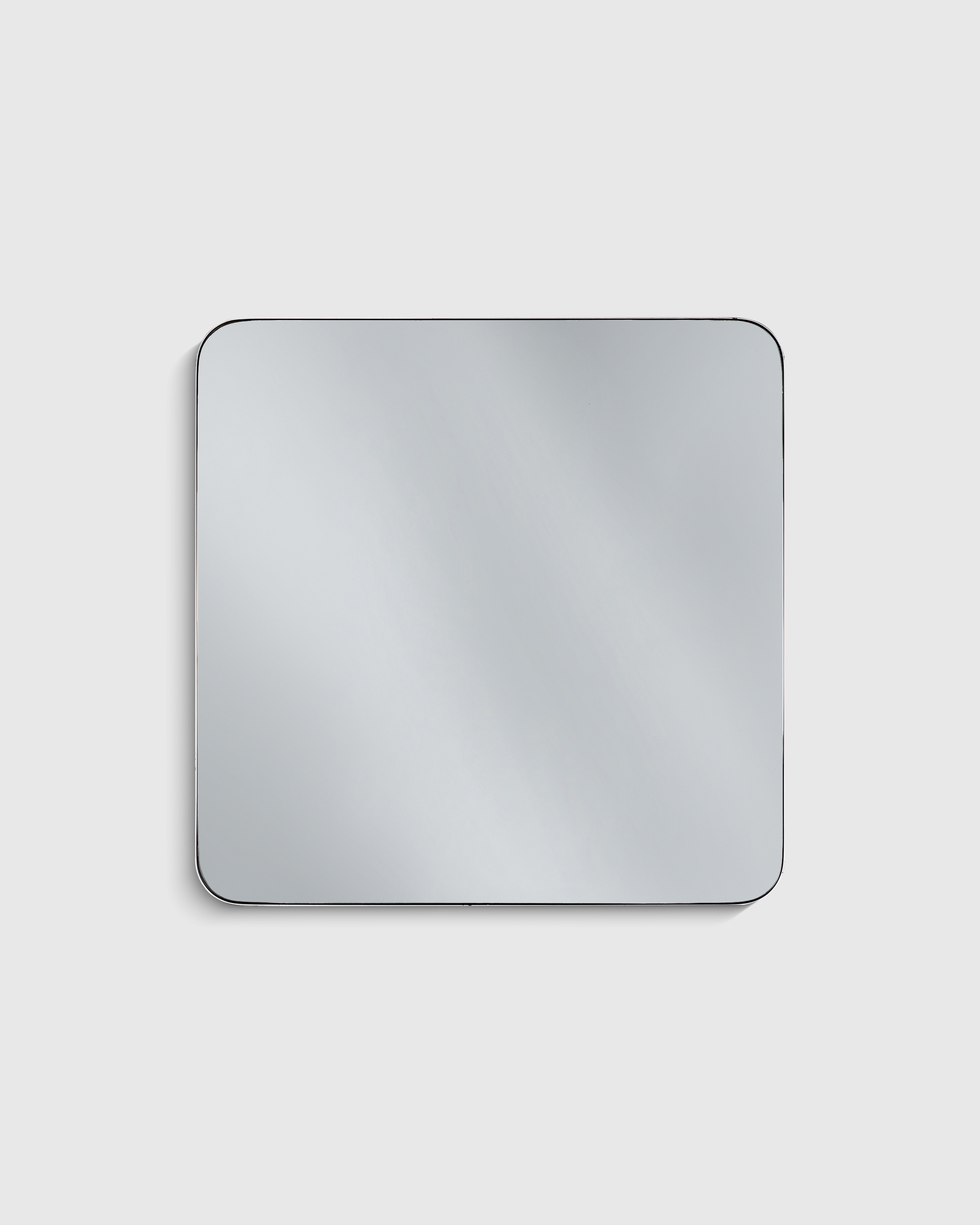 Hailey Wall Mirror in Silver Metal Frame