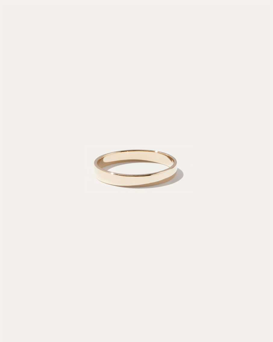 14k Gold Circle Ring