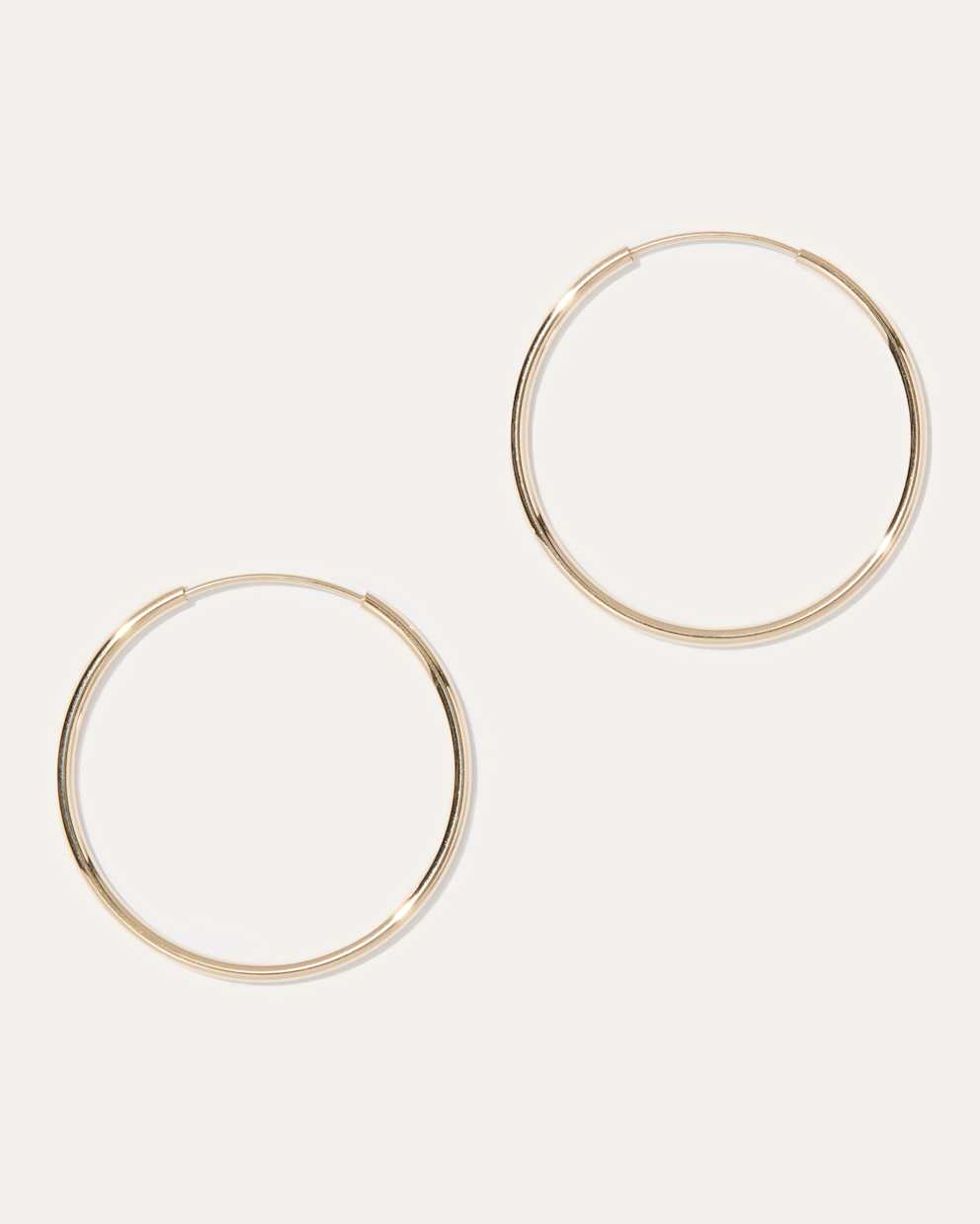 14k Gold Everyday 25mm Hoop Earrings | Quince
