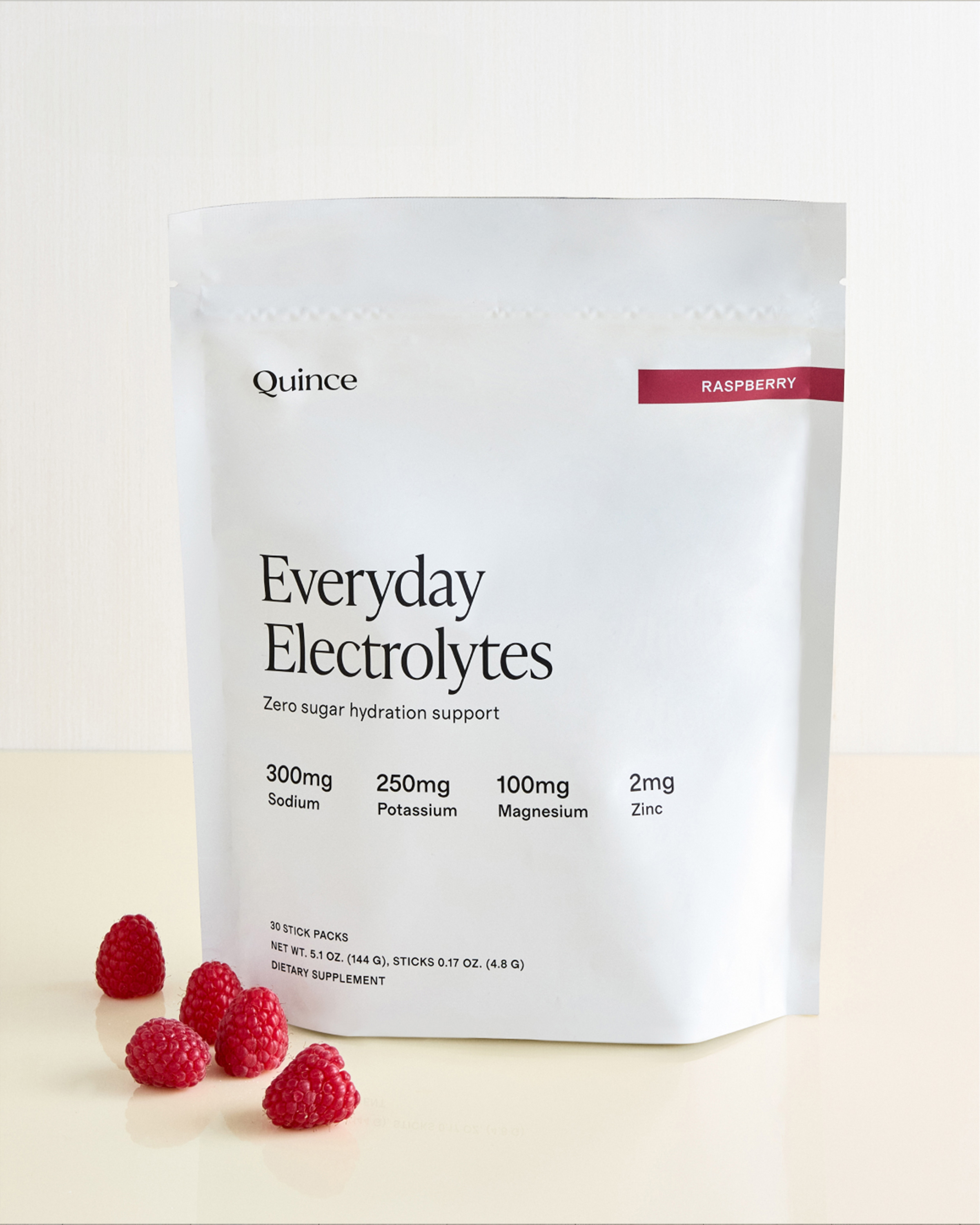 Everyday Zero Sugar Hydration in Raspberry