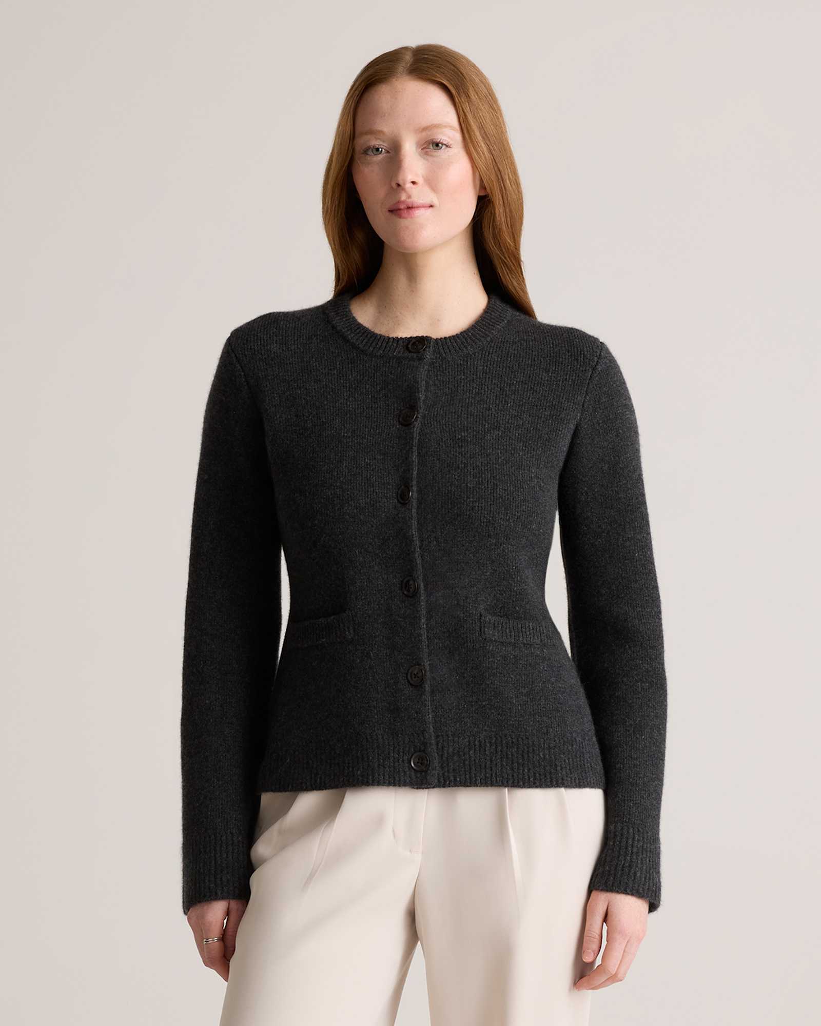 Mongolian Cashmere Structured Cardigan mongolian-cashmere-structured-cardigan